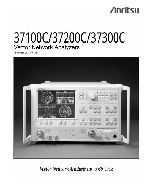 Data sheet - Mr Test Equipment