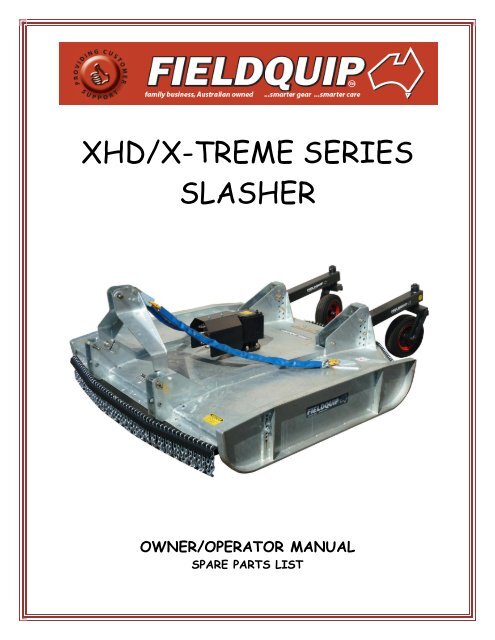 XHD/X-TREME SERIES SLASHER - FieldQuip