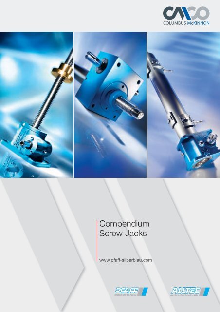 Compendium Screw Jacks - Pfaff-silberblau