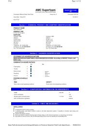 MSDS - AMC Hammer Oil - Santos