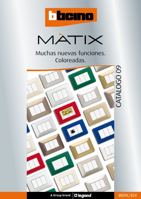 Catalogo Matix Bticino PDF Enchufes Y Tomas De Corriente, 59% OFF