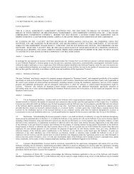 Manufacturing Route Sheet - Component Control