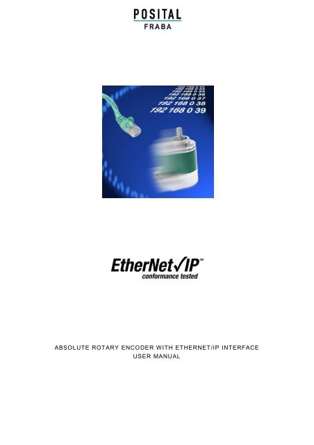 Absolute Rotary Encoder with EtherNet/IP Interface