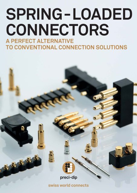 Spring - Loaded Connectors - PRECI-DIP SA