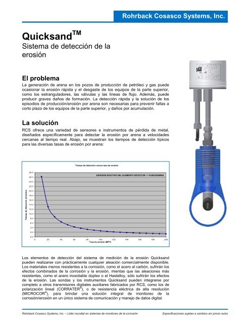 Quicksand - Rohrback Cosasco Systems