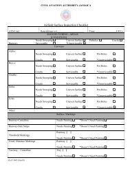 jamaican civil aircraft register - Jamaica Civil Aviation Authority