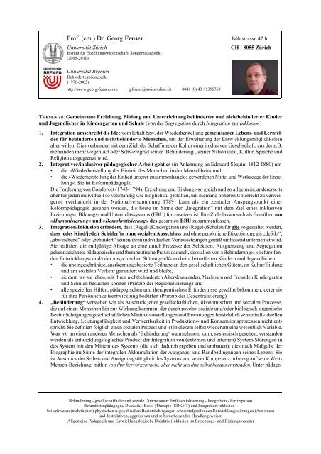 49.7 KByte - Prof. Dr. Georg Feuser