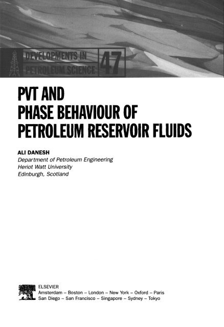 PVT ANDPHASE BEHAVIOUR OF