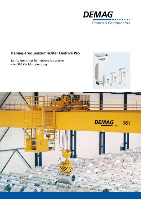 Demag-Frequenzumrichter Dedrive Pro