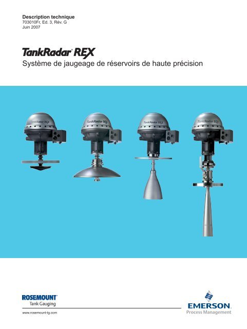 TankRadar Rex - Rosemount Tank Radar