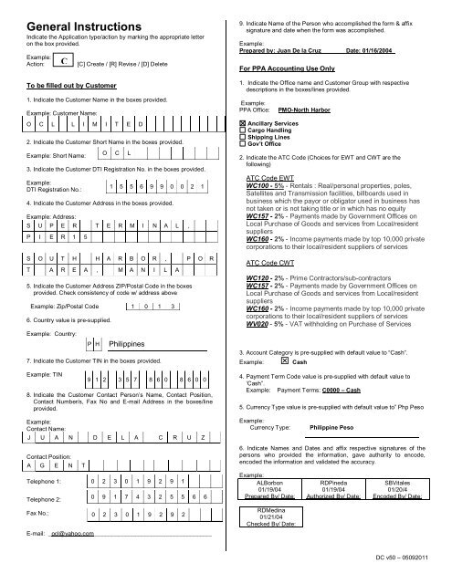 General InstructionsIndic General InstructionsIndic