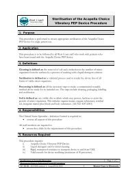 Incorporating The Modified Early Warning Score (MEWS) Procedure