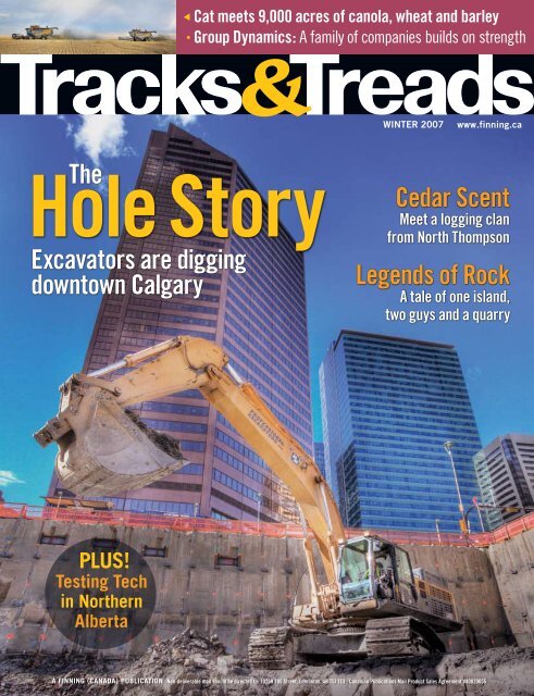 The Excavators are digging downtown Calgary ... - Finning Canada