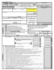 Modelo SC 2916 - Departamento de Hacienda