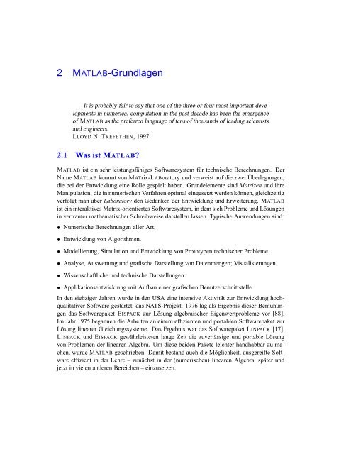 2 Matlab-Grundlagen
