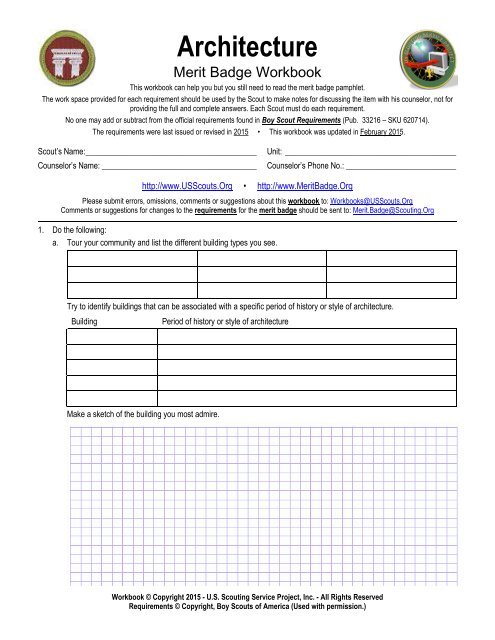 Architecture - US Scouting Service Project