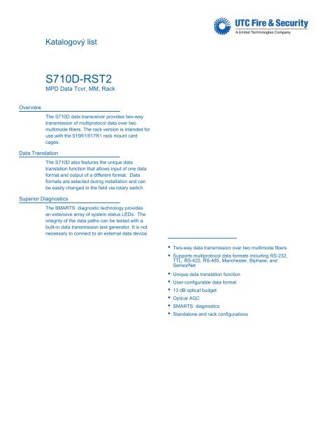 S710D-RST2 - DATASHEET - CZ - DWG
