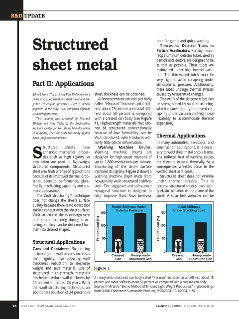 Structured sheet metal - Net Shape Manufacturing - The Ohio State ...