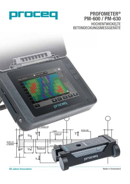 PROFOMETER® PM-600 / PM-630 - Proceq