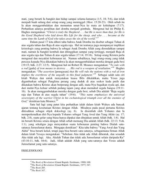 segala penghakiman-Mu,”