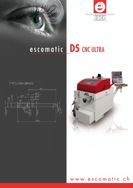 escomatic D5 - Tornos