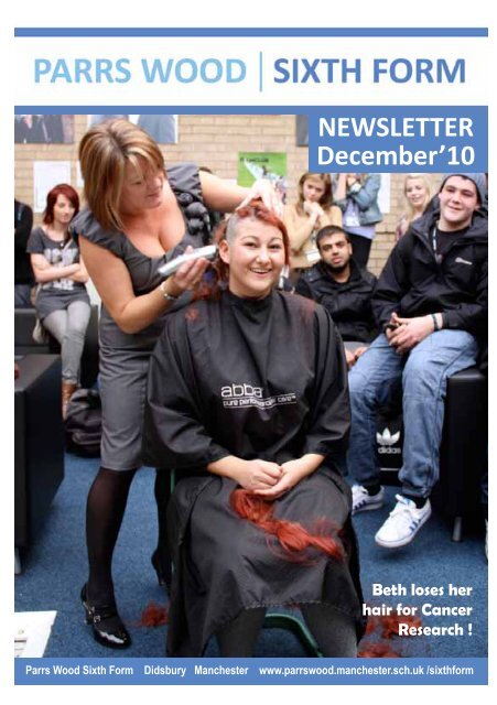 NEWSLETTER December'10 - Parrs Wood High School