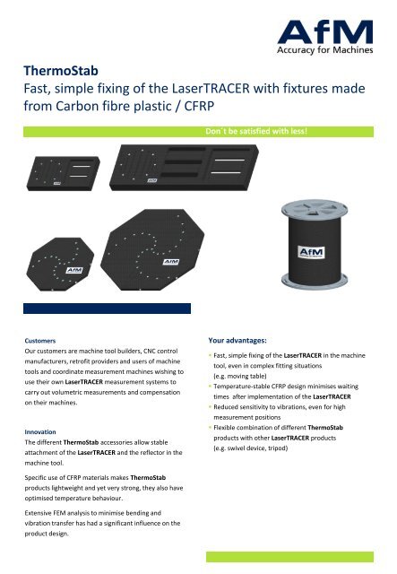 AfM Technology Thermostab - Afm-tec.com