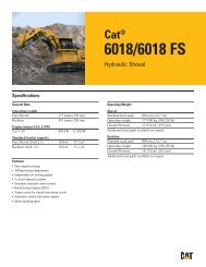 Cat® 6060/6060 FS - Caterpillar Inc.