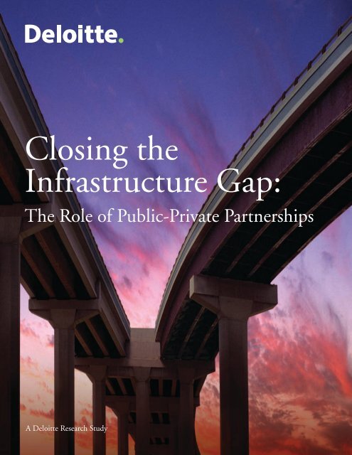 Closing The Infrastructure Gap â Deloitte - Infrastructure Australia