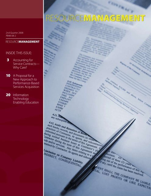 inside this issue: - U.S. Army