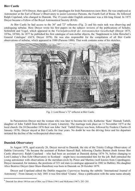 Birr Castle In August 187