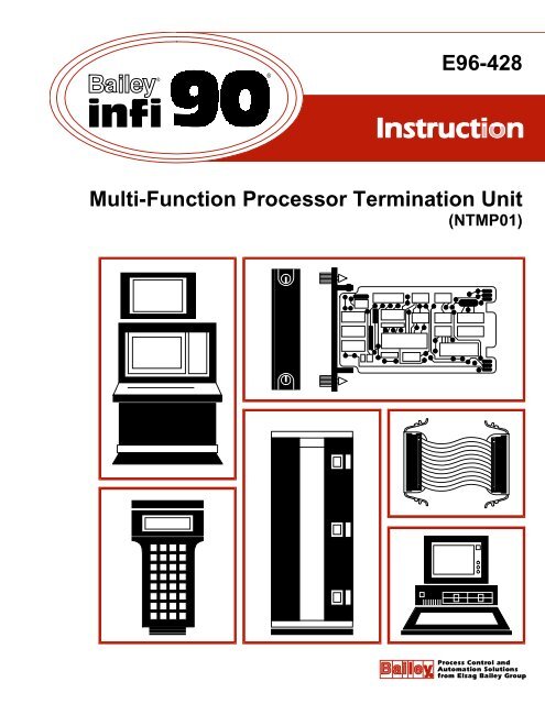 NTMP01 Termination Unit (Front Cover) - Bailey Net 90 and Infi 90