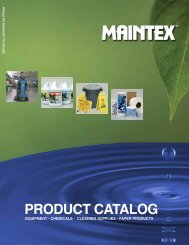 MATERIAL SAFETY DATA SHEET - Maintex