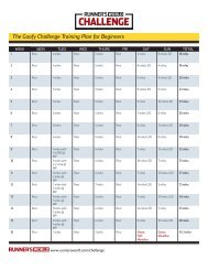 Marathon Training Plan for Advanced Runners - Runner's World