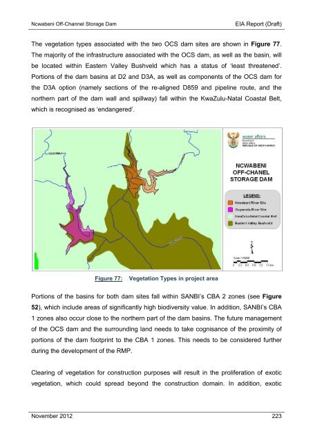 Ncwabeni Off-Channel Stor