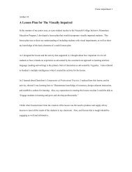 Lesson Plan for X - A Fabulous Child's Story - The Miss G Project