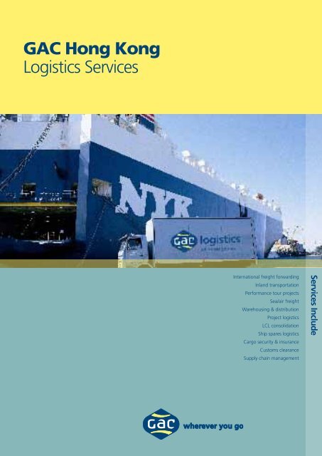 GAC Hong Kong Logistics Services