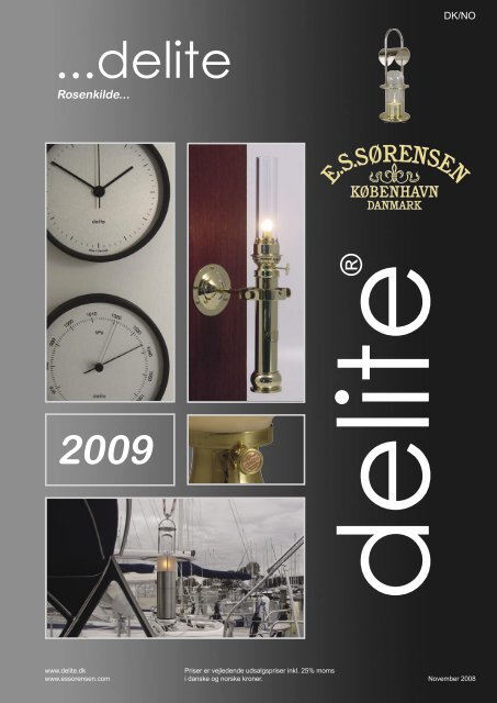 Delite 2009 katalog