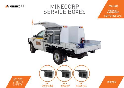 MINECORP SERVICE BOXES