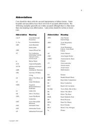 Medical Terminology Terms and Abbrev - Medicalterm.com.au