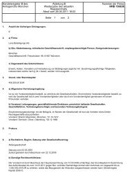 Handelsregister B des Amtsgerichts Essen Abteilung B Wiedergabe ...