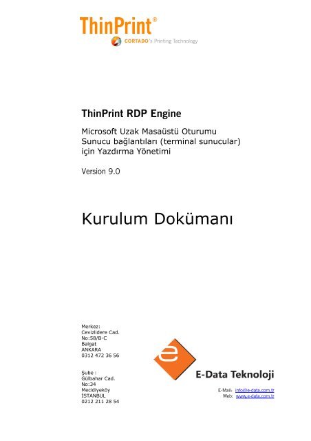 RDP Engine Kurulum