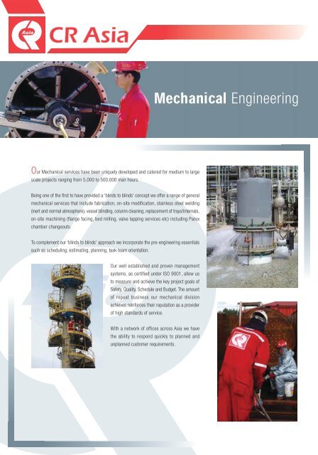 Mechanical Engineering - CR Asia
