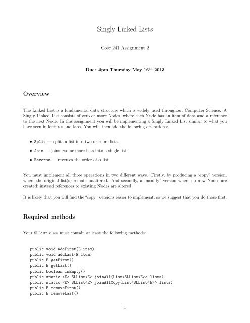 Assignment 2 - Computer Science