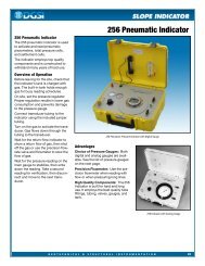 DigiPro2 User Manual - Slope Indicator