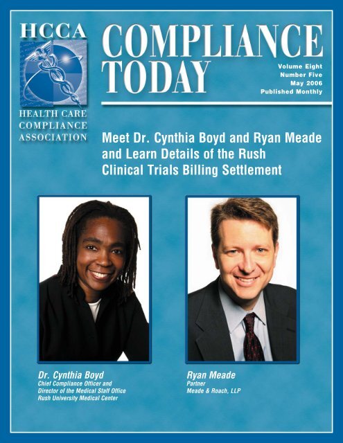 Meet Dr. Cynthia Boyd and Ryan Meade and Learn Details of the ...