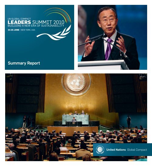 Summit Report - UN Global Compact Leaders Summit 2010
