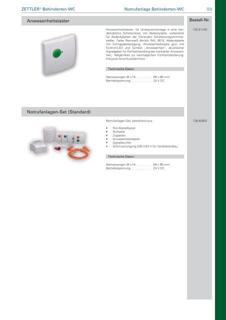 ZETTLER ® Behinderten-WC