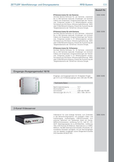 ZETTLER ® Identifi zieru