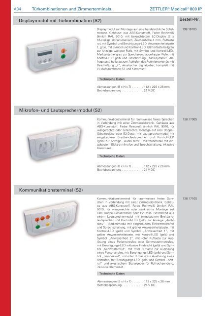ZETTLER ® Medicall ® 80